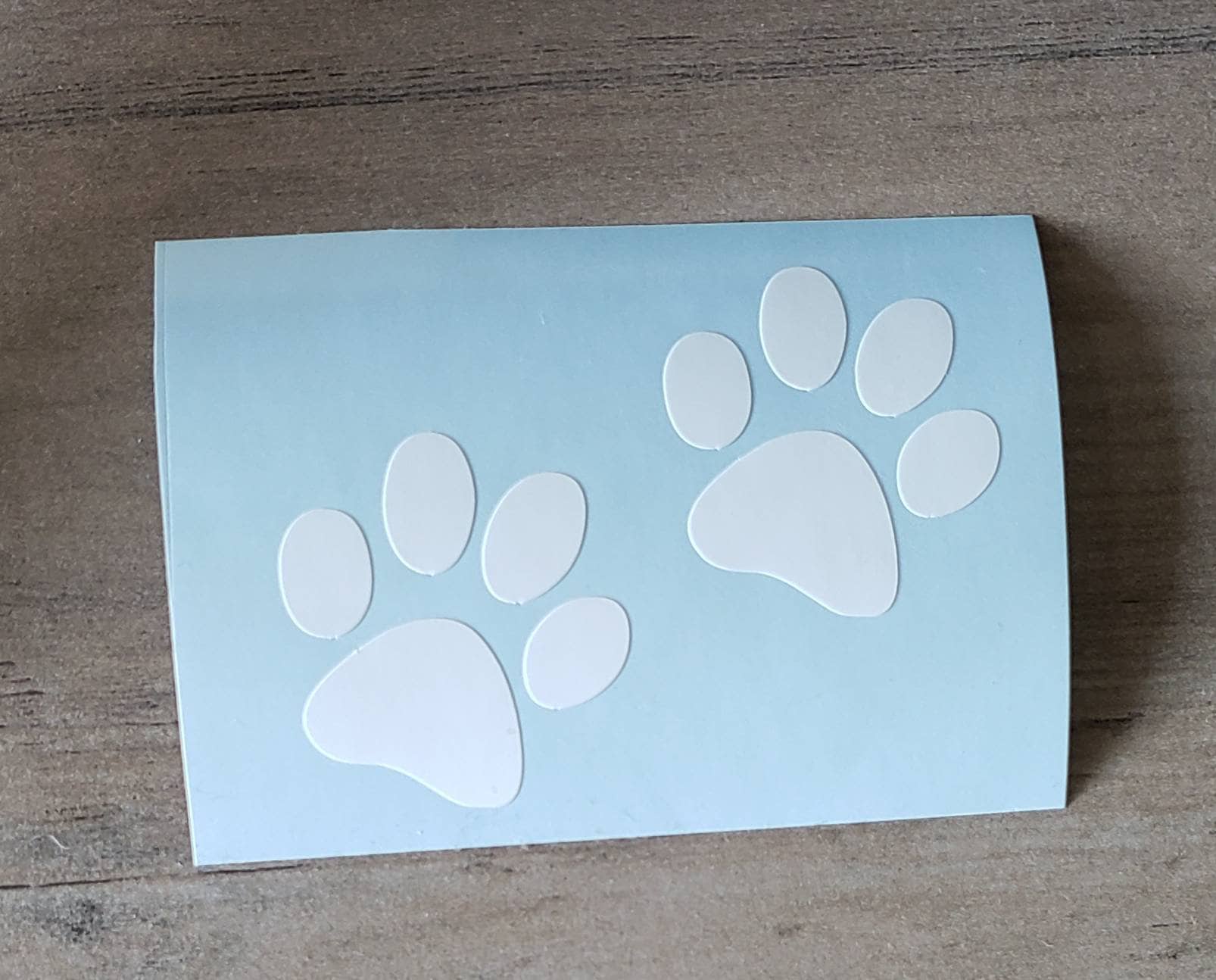 Paw Prints Decal/Cat Decal/Pet Decal/ Pet Mom Decal/Dog Mom | Etsy