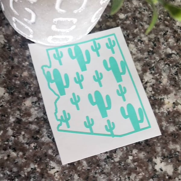 Cactus Decal - Etsy