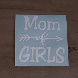 Mom of Girls Decal/mom Life Decal/mama Bear Sticker/yeti Decal/car ...