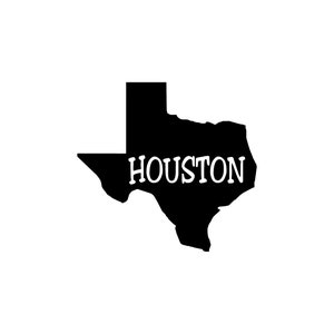 Houston Texas Decal/houston Strong Decal/texas Sticker/car Decal/laptop ...