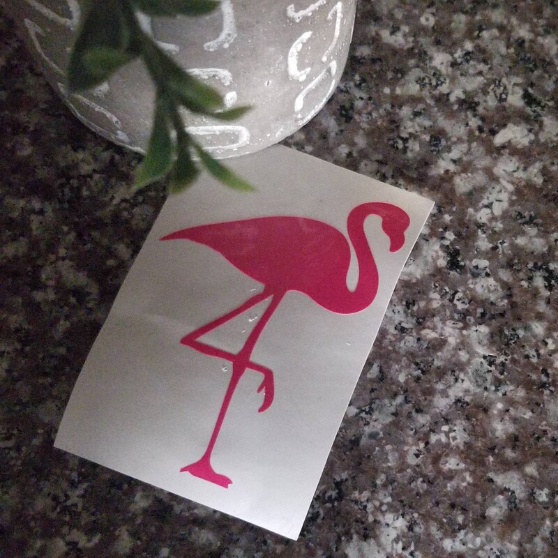 Flamingo Decal - Etsy