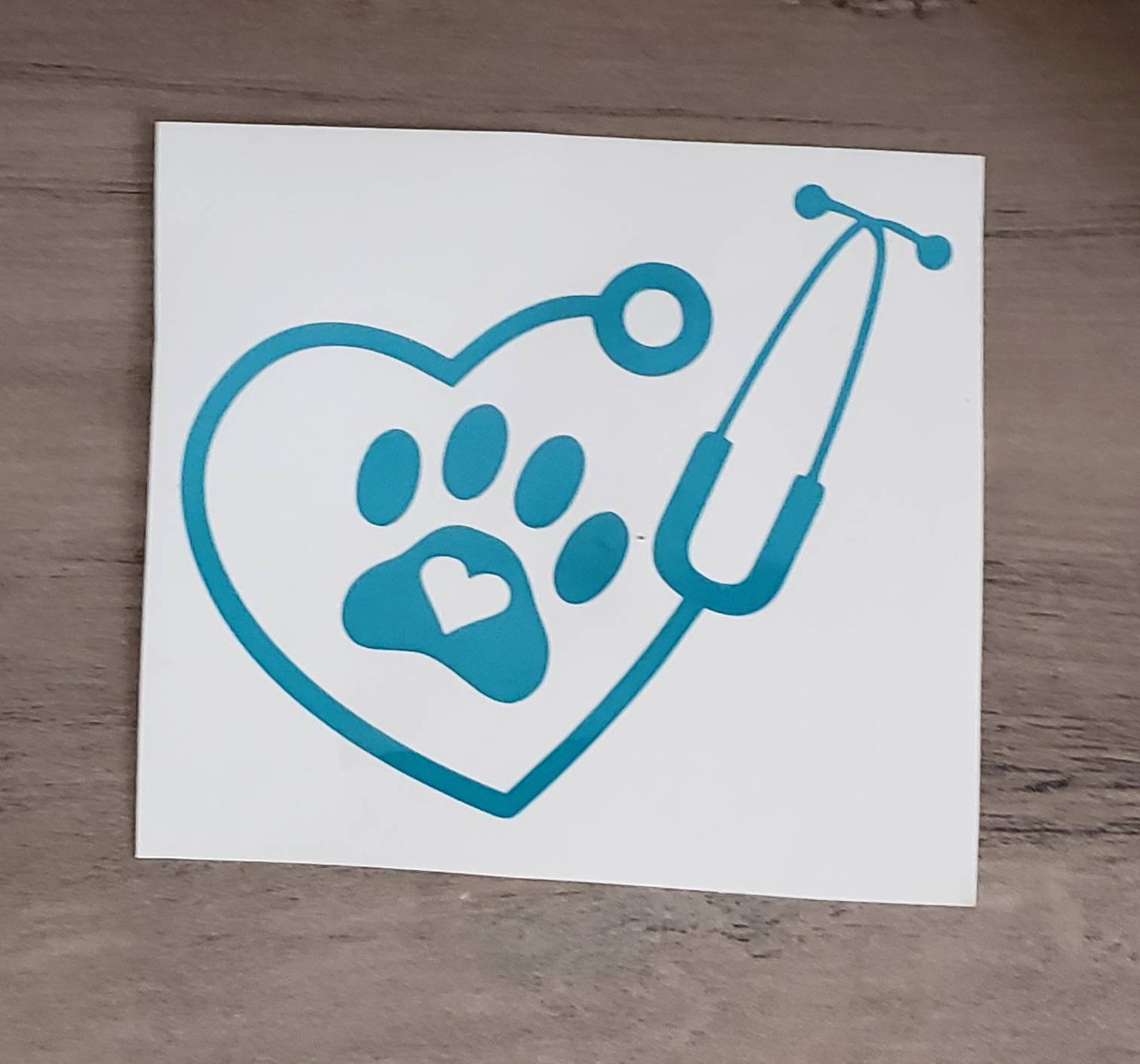Vet Tech Decal/veterinarian Decal/vet Decal/yeti Decal/water - Etsy