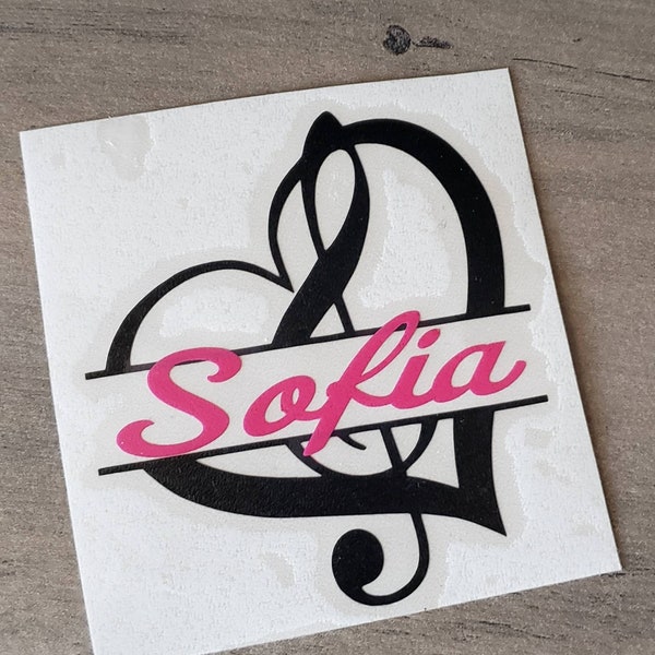 Music Notes Decal - Etsy