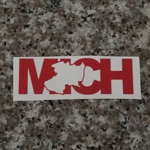 Michoacan Decal/mexico Map Decal/mich Sticker/estado De Michoacan/car ...