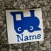 Personalized Train Decal/train Sticker/decal for Kids/car Decal/steam ...