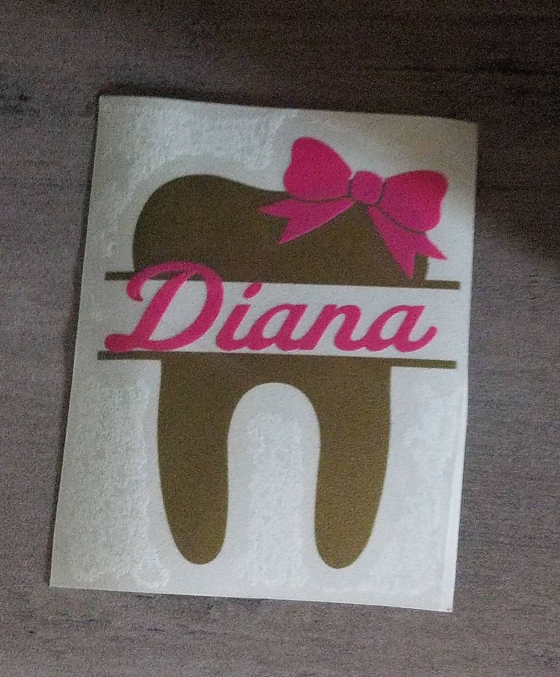 Tooth Decal/dentist Decal/dental Hygienist/dental Assistant - Etsy