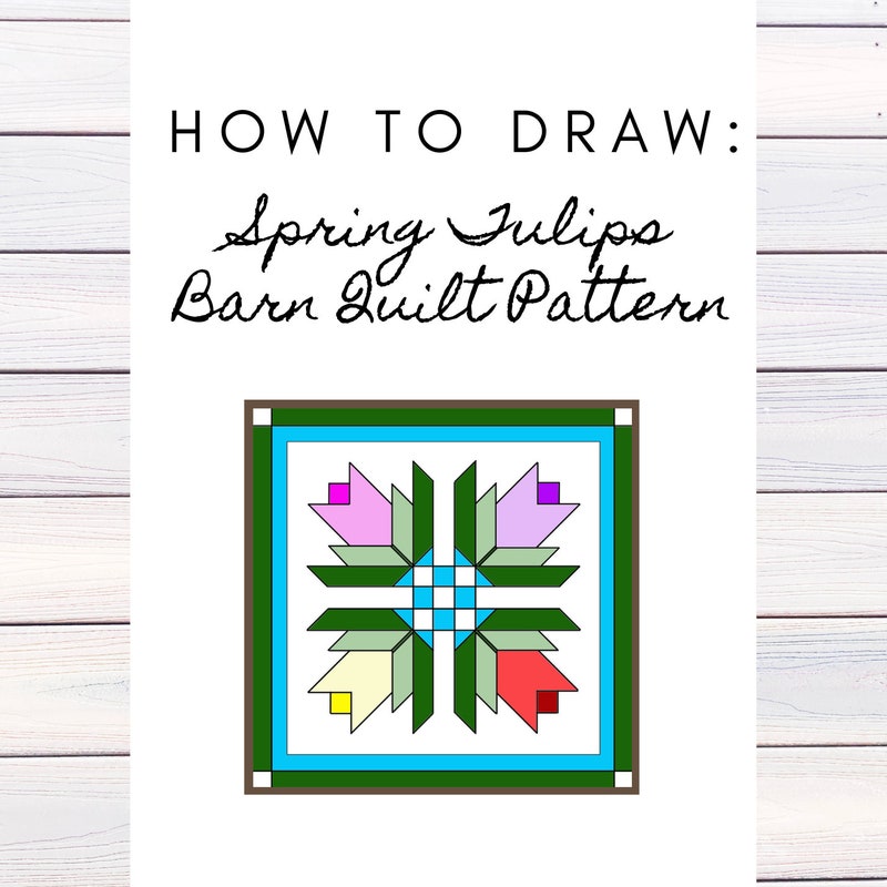 Spring Quilt Pattern - Etsy