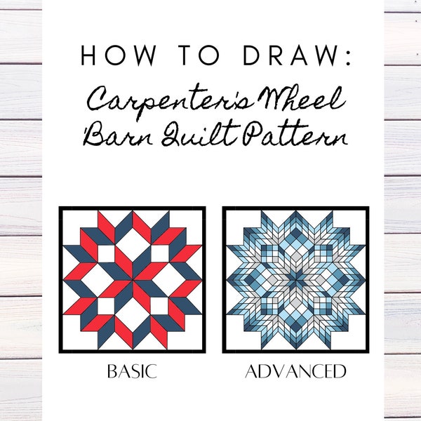 Carpenter Wheel Barn Quilt - Etsy