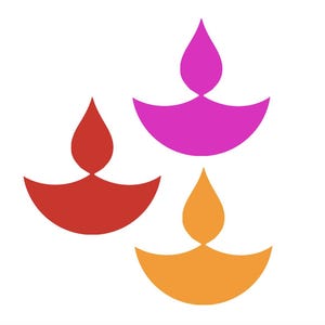 Diya Paper Cutouts for Diwali Decoration, DIY Art and Craft Diwali Diya ...