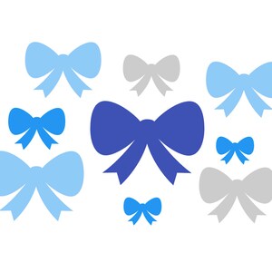 Bow Paper Cut Outs - Paper Bow Shape, Bow Die Cuts, Bow Cutouts ...