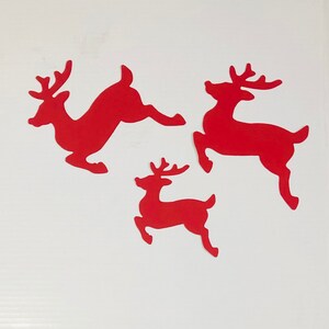 Reindeer Cut Outs - Paper Reindeers, Christmas Reindeers, Christmas ...