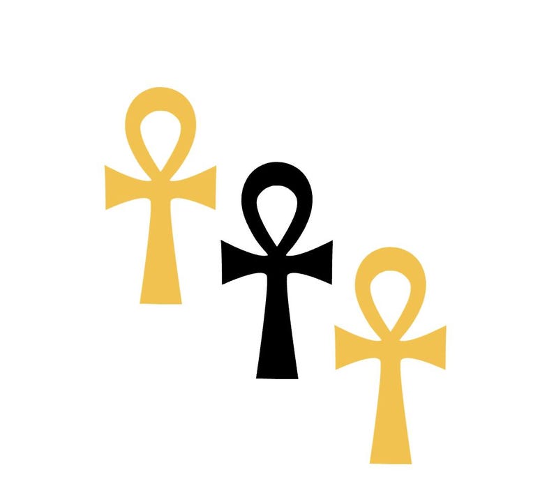 Egyptian Ankh Cut Outs - Ankh Decor, Ankh Die Cuts, Egyptian Shapes ...