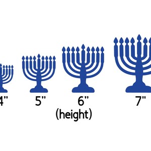Paper Menorah Cut Outs - Hanukkah Menorah Decor, Menorah Die Cuts ...