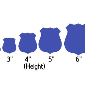 Paper Police Badge Cutout - Police Badge Shape, Paper Badge Cut Out ...