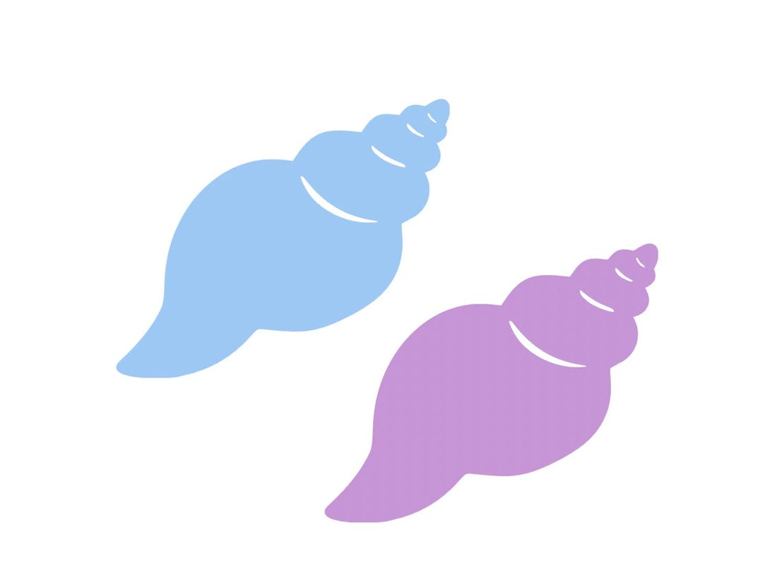 Sea Shell Paper Cut Outs - Paper Sea Shell Shape, Seashell Die Cuts ...