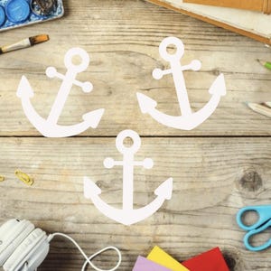 Paper Anchor Cutouts - Paper Anchor Dye Cuts, Paper Anchor Shapes ...