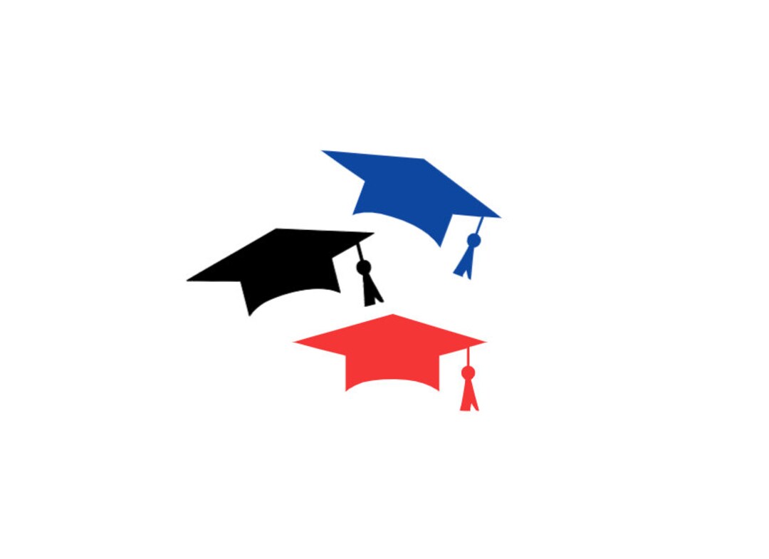 Graduation Cap Cut Outs - Paper Graduation Hat Cut Outs, Graduation ...