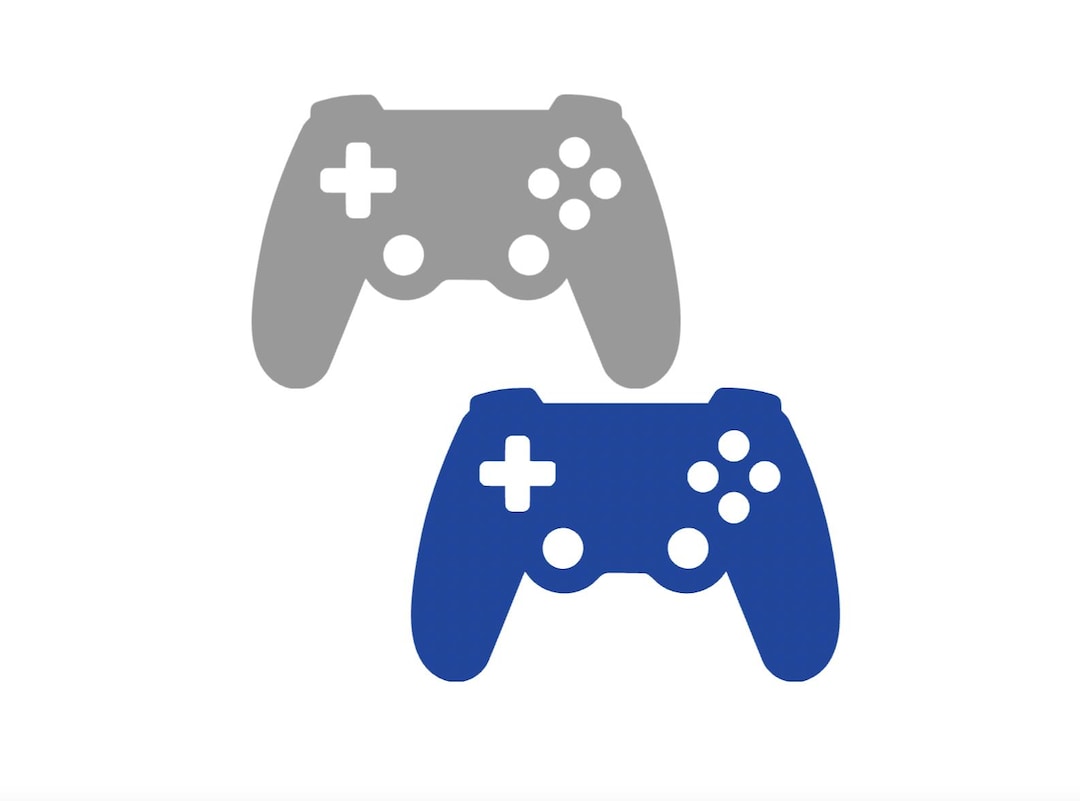 Paper Game Controller Die Cut Outs - Video Game Controller Shapes, Game ...