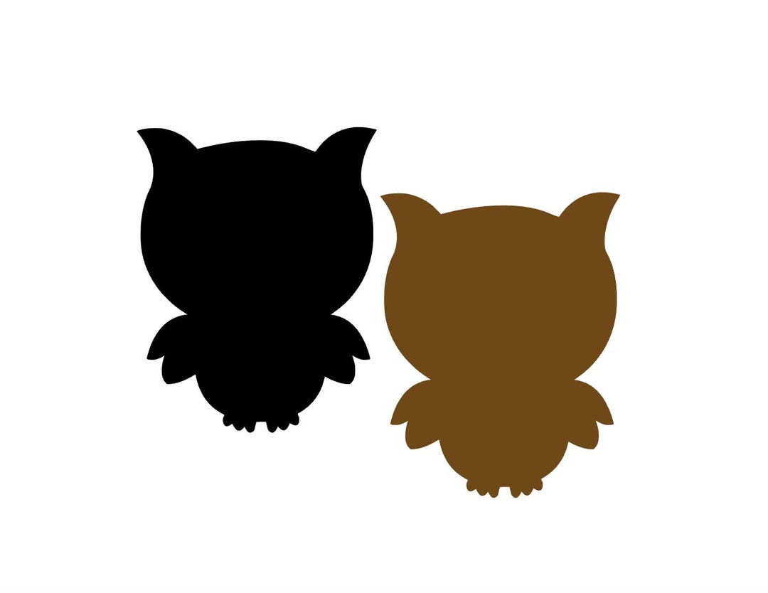 Owl Cut Outs - Owl Decor, Owl Die Cuts, Paper Owl Shapes, Paper Owl Cut ...