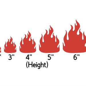Paper Flame Cutout - Paper Fire Flame Die Cuts, Fire Paper Cut Out ...