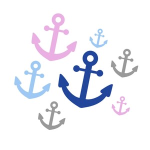 Paper Anchor Cutouts - Paper Anchor Dye Cuts, Paper Anchor Shapes ...