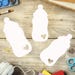 Paper Baby Bottle Cut Outs - Baby Shower Baby Bottle Decor, Baby Bottle ...