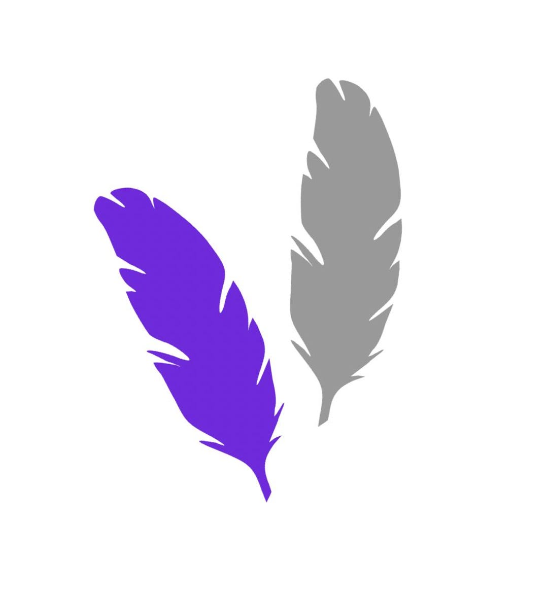 Feather Cut Outs - Paper Feather Decor, Feather Die Cuts, Paper Feather ...