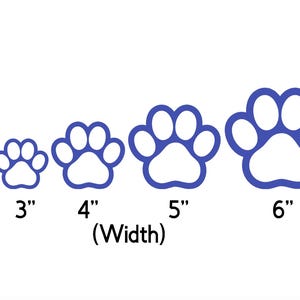 Paw Print Cut Outs - Paper Paw Print, Paw Print Die Cuts, Dog Paw Cut ...
