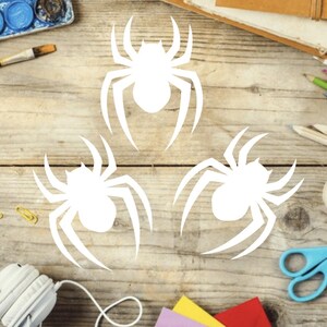 Spider Cut Outs – Paper Spiders, Halloween Die Cuts, Spider Web Shapes ...