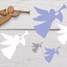 Angel Cut Outs - Angel Decor, Angel Die Cuts, Paper Angel Shapes, Angel ...