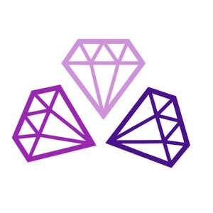 Diamond Cut Outs - Paper Diamonds, Diamond Decor, Diamond Shape ...