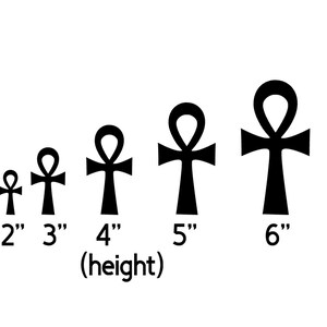 Egyptian Ankh Cut Outs - Ankh Decor, Ankh Die Cuts, Egyptian Shapes ...