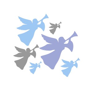 Angel Cut Outs - Angel Decor, Angel Die Cuts, Paper Angel Shapes, Paper ...