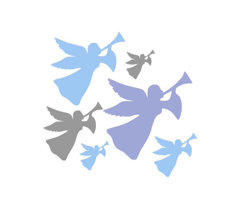 Angel Cut Outs - Angel Decor, Angel Die Cuts, Paper Angel Shapes, Angel ...