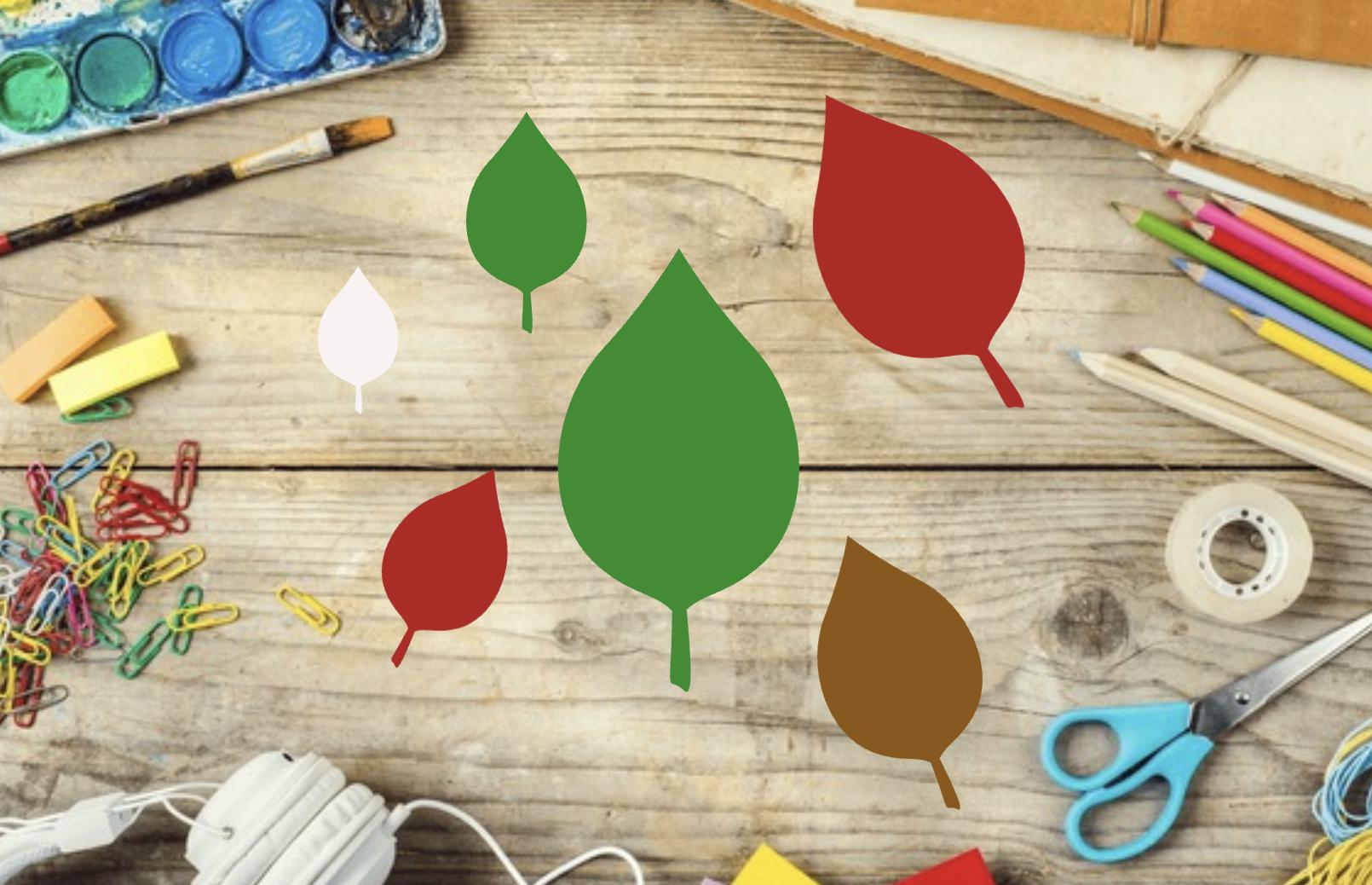 Paper Leaf Cut Outs - Paper Leaves, Paper Leaf Gift Tag, Leaf Die Cuts ...