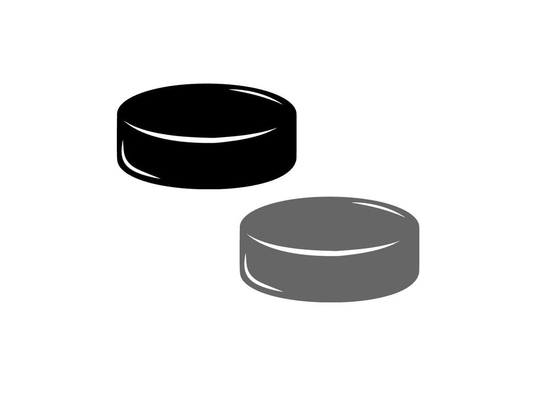Hockey Puck Paper Cut Outs - Paper Die Cuts Hockey Pucks, Hockey Cut ...