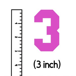 Paper Number 3 Cutouts - Paper Number 3 Dye Cuts, Number 3 Paper Cut ...