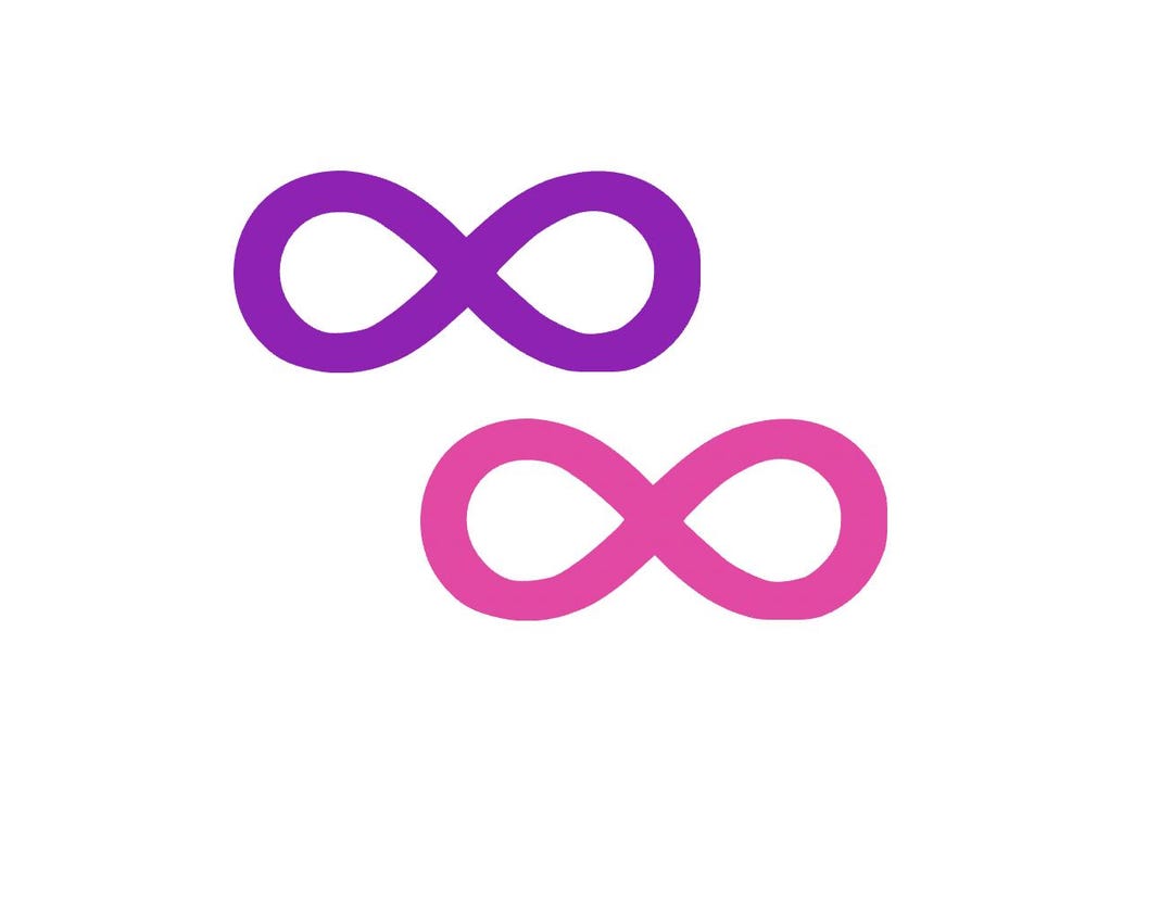 Paper Infinity Cut Outs - Infinity Shapes, Paper Infinity Shapes ...