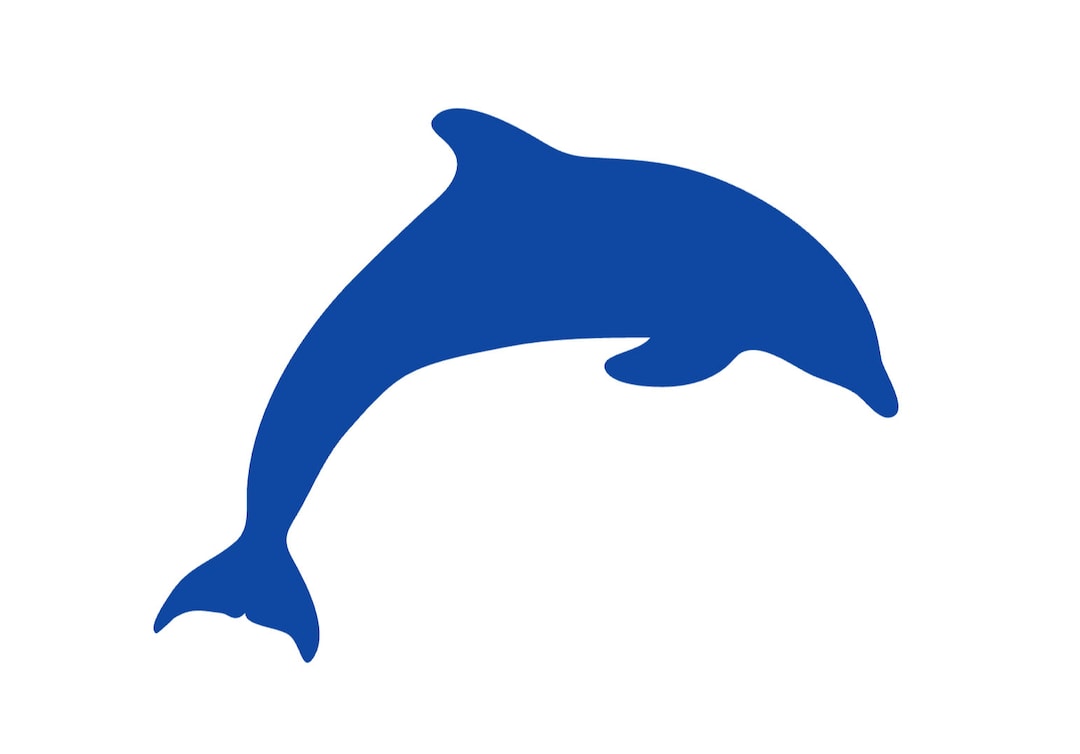 Dolphin Paper Cut Outs - Paper Dolphin Shape, Dolphin Die Cuts, Dolphin ...
