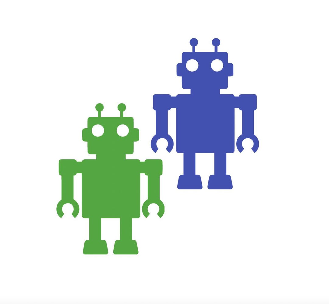 Paper Robot Cutouts - Paper Robot Die Cuts, Robot Paper Cut Out, Paper ...