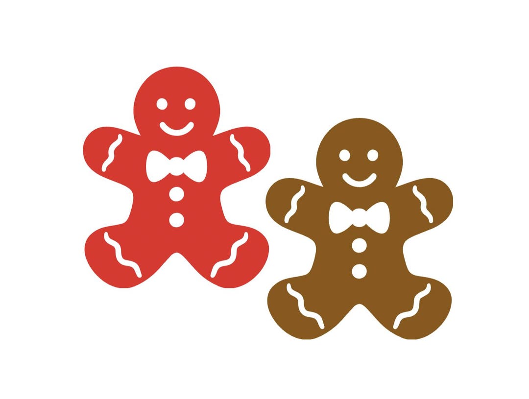 Gingerbread Man Cut Outs - Gingerbread Decor, Gingerbread Men Die Cuts ...