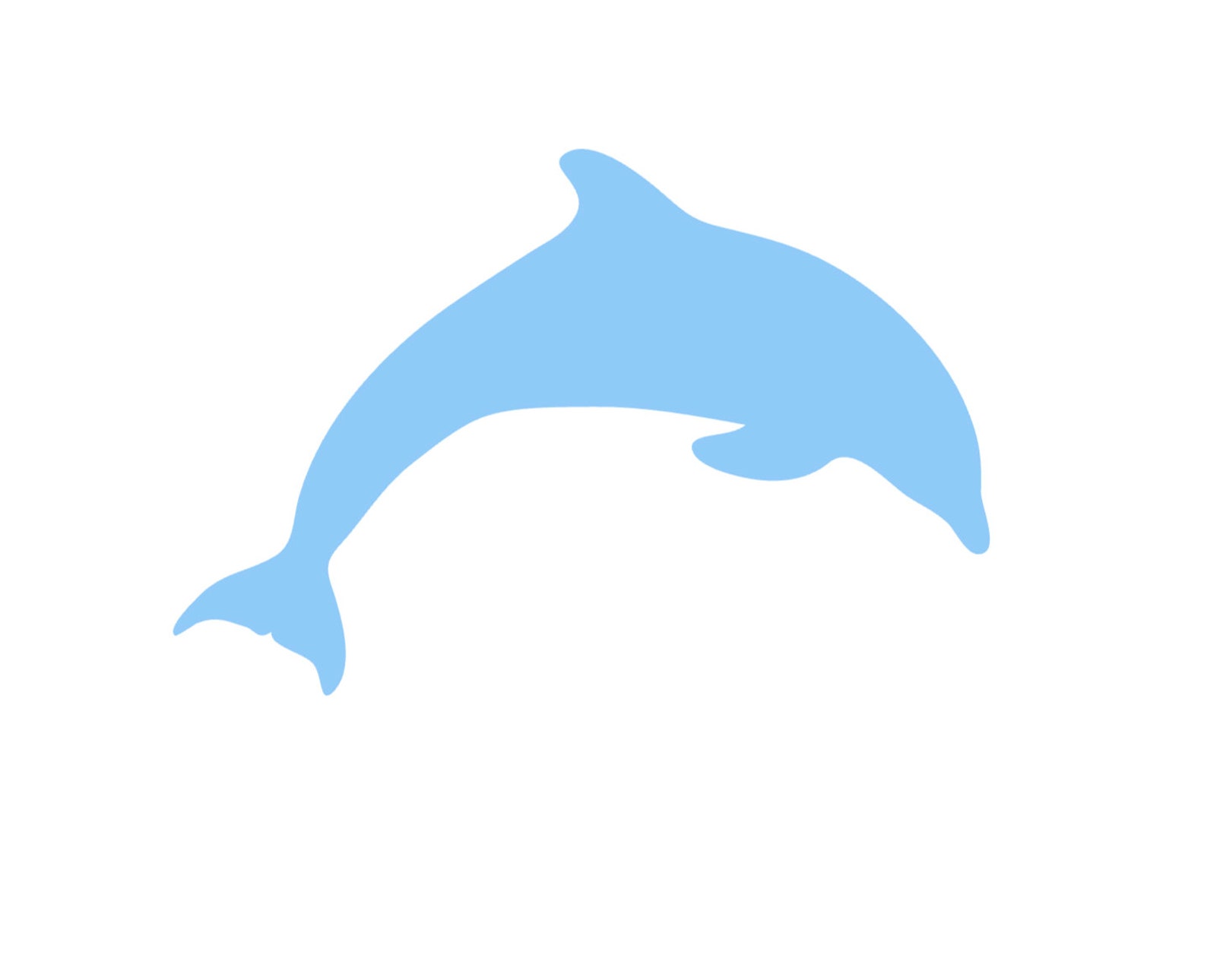 Dolphin Paper Cut Outs - Paper Dolphin Shape, Dolphin Die Cuts, Dolphin ...