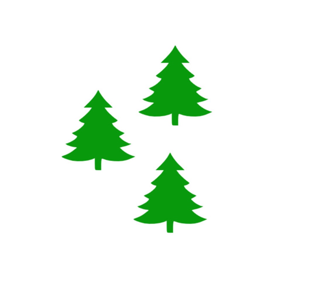Christmas Tree Cut Outs - Paper Christmas Tree, Holiday Decor ...