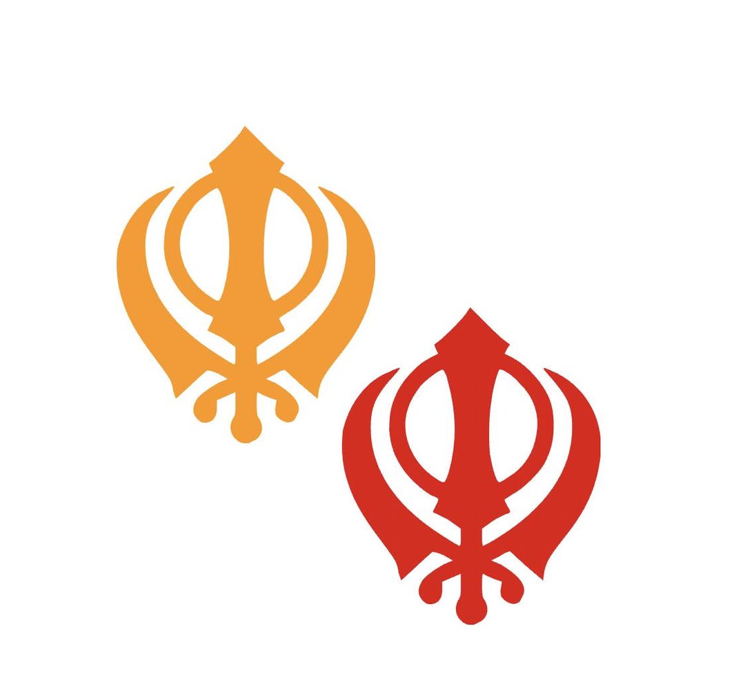 Paper Sikh Khanda Cutouts - Paper Sikh Khanda Dye Cuts, Sikh Khanda ...