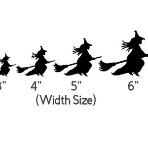 Witch Cut Outs - Paper Witch, Halloween Decor, Witch Die Cuts, Witch ...