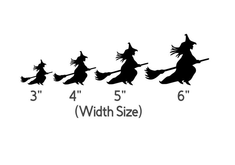 Witch Cut Outs - Paper Witch, Halloween Decor, Witch Die Cuts, Witch ...