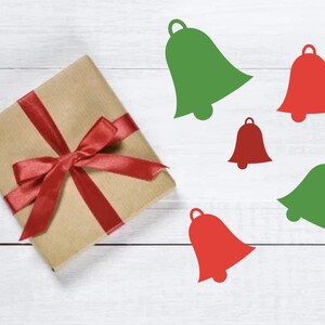 Paper Bell Cutouts - Paper Bell Dye Cuts, Christmas Bell Shapes, Paper ...