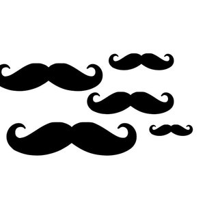 Moustache Cut Outs - Paper Moustache Cut Out, Moustache Decor ...