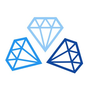 Diamond Cut Outs - Paper Diamonds, Diamond Decor, Diamond Shape ...