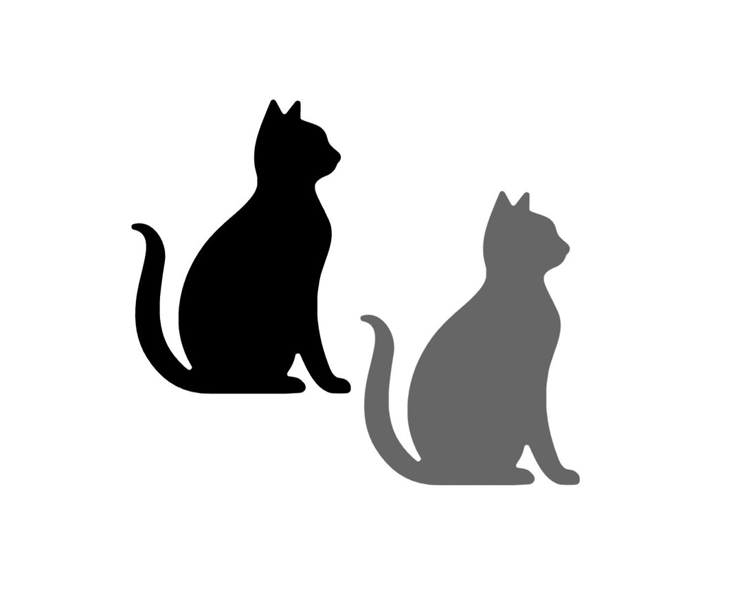 Paper Cat Cutouts - Paper Cat Dye Cuts, Cat Decor, Cat Die Cuts, Animal ...